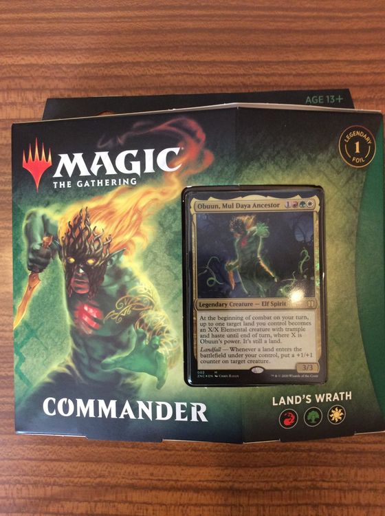 Land's Wrath (Zendikar Rising Commander Deck) 1x (Neu und ...