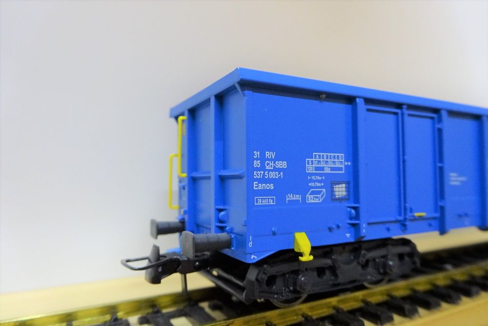 Roco SBB Cargo Hochbordwagen. Mit Holzladung. DC. Neuwertig. (Gebraucht) in Werthenstein für CHF ...