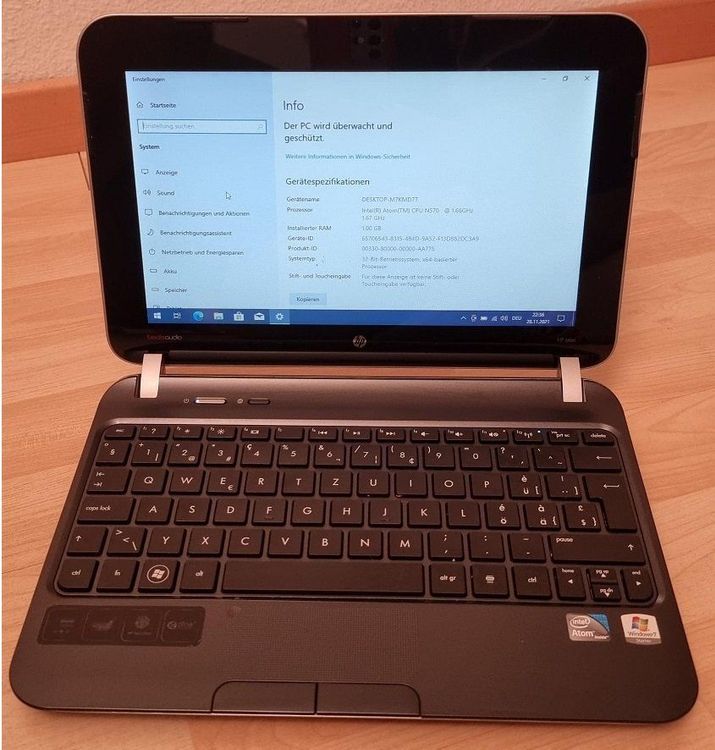 Hp Mini 210 3000 Series (Gebraucht) in Obersiggenthal für CHF 23 – mit ...