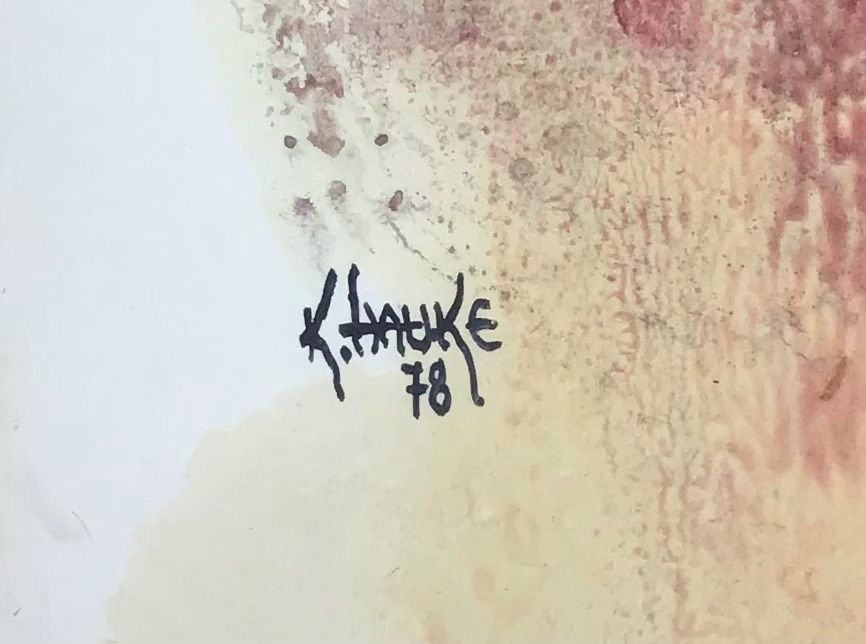 Karin HAUKE Abstrakte Gemälde von eine Dame (Gebraucht) in Root für CHF 25 – mit Lieferung auf ...