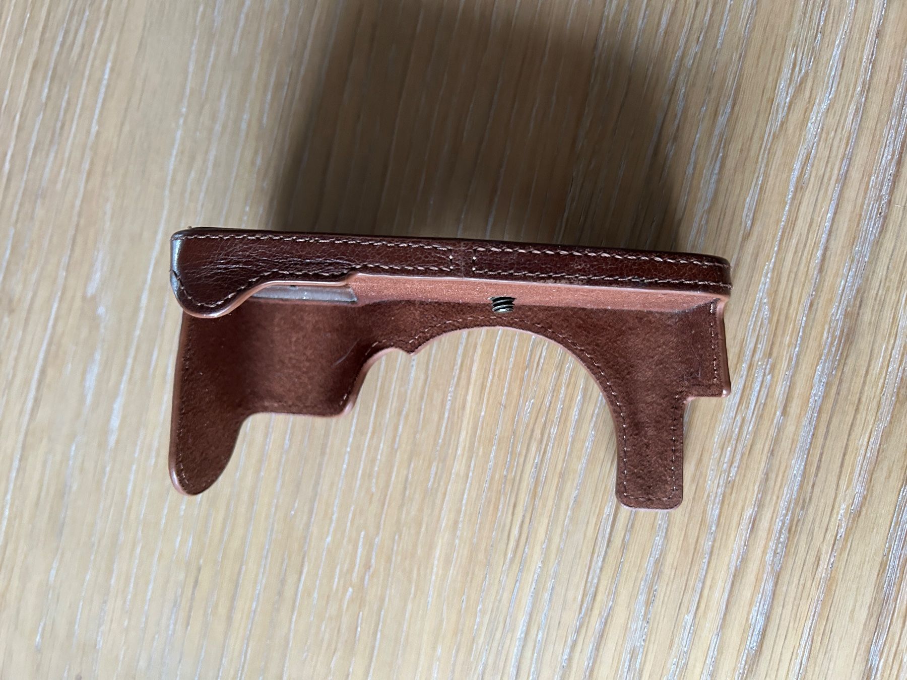 Demi Étui en Cuir Véritable avec Bandoulière pour Sony A (D'occasion) à ...