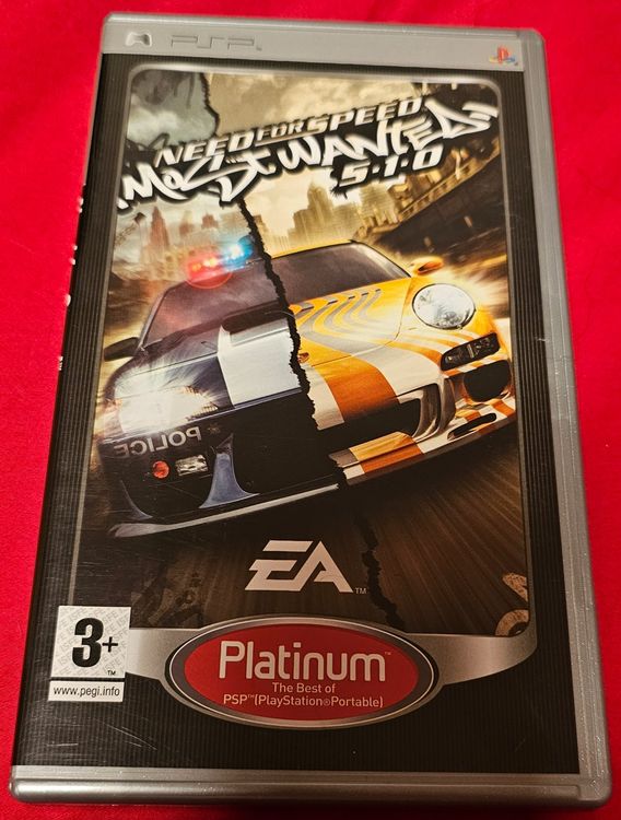 PSP Spiel - Need for Speed Most Wanted 5-1-0 (Gebraucht) in La Garde ...