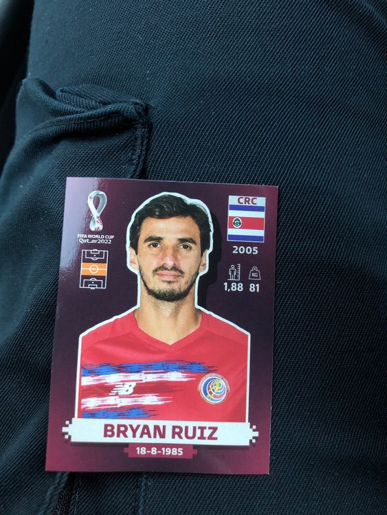 WM 2022 Qatar Bryan Ruiz, CRC 14 | Kaufen auf Ricardo