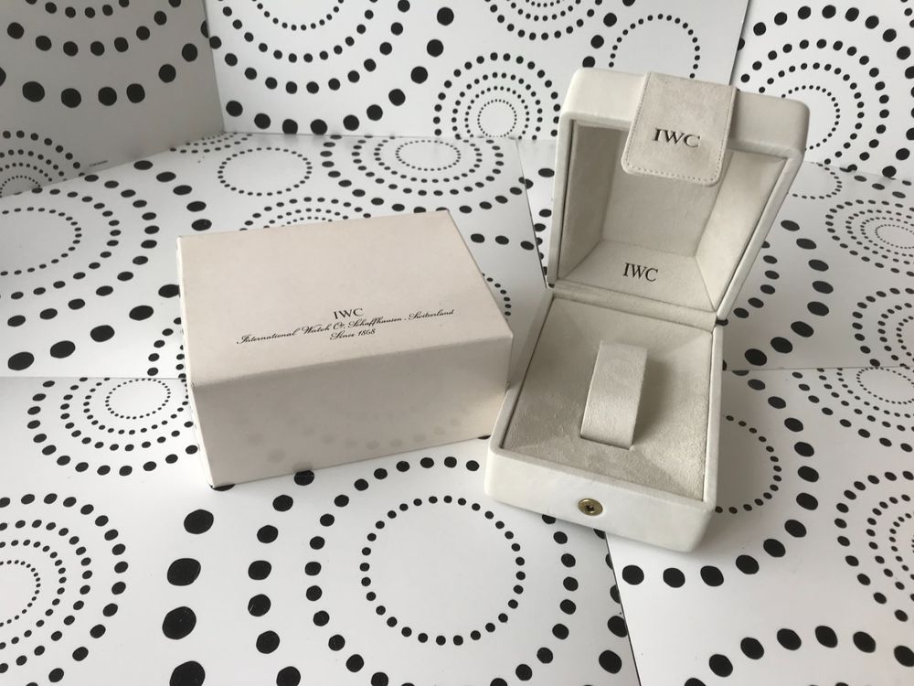 IWC ORIGINAL - VINTAGE WATCH CASE BOX ECRIN - RARE - TOP !!! | Kaufen ...