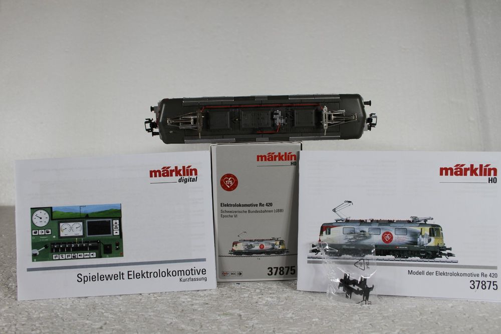 Märklin 37875 SBB E-Lok Re 420, Re 4/4, mfx+ u. Sound (Neu und originalverpackt) in Triesen für ...