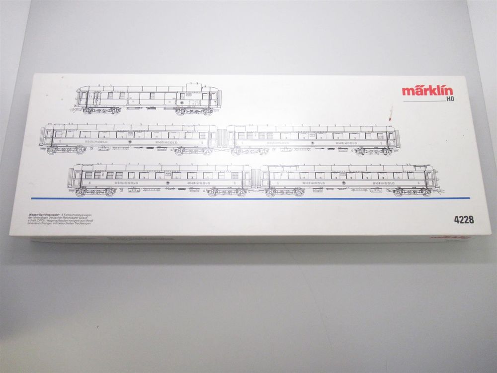 Märklin 4228 DRG Set Rheingold AC H0 (Gebraucht) in Basel für CHF 185 ...