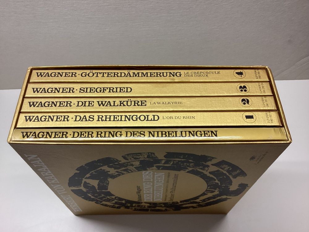 Karajan Ring der Nibelungen Wagner Vinyl Deutsche Grammophon (Gebraucht) in Lichtensteig für CHF ...