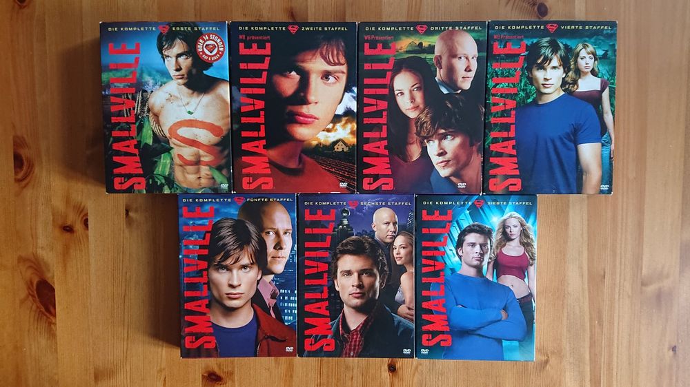 SMALLVILLE Staffel 1 bis 7 auf DVD (Gebraucht) in Wilderswil für CHF 39 – mit Lieferung auf ...