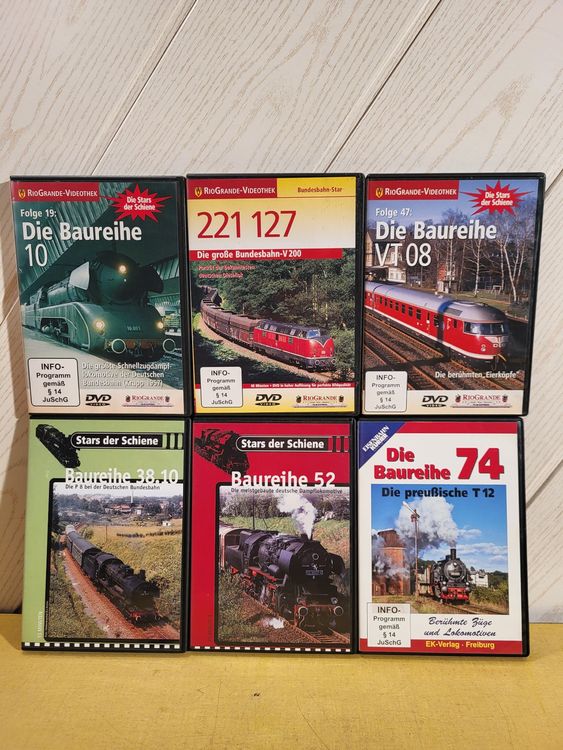 BAUREIHEN der DEUTSCHEN BAHN - 6 Stk . diverse DVD | Kaufen auf Ricardo