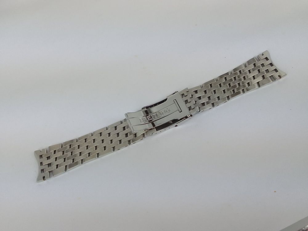 Breitling Pilot Band, Stahl, 19mm, NEU! (Neu (gemäss Beschreibung)) in ...