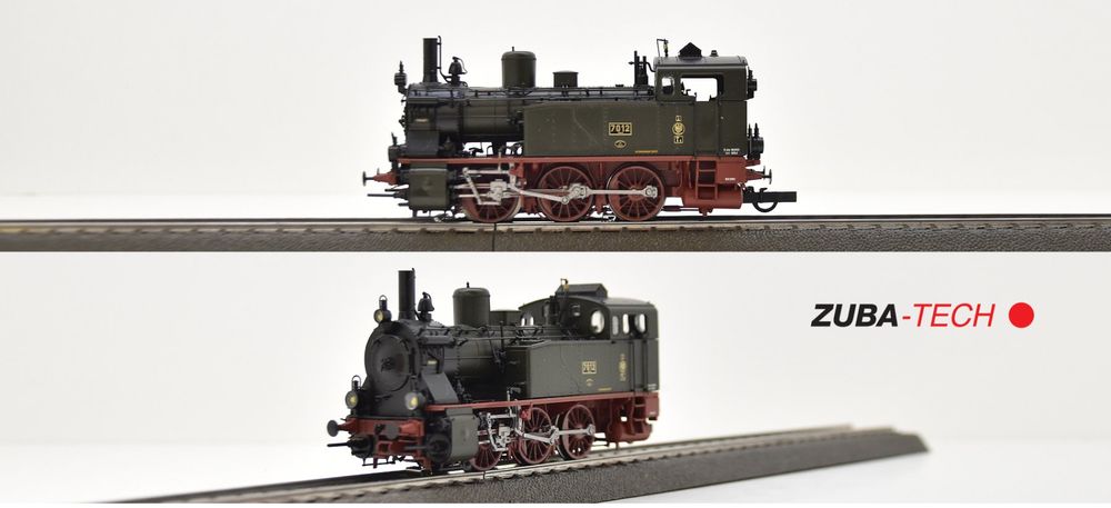 Brawa 40501 Dampflok T8 K.P.E.V H0 GS Digital mit OVP (Gebraucht) in St ...