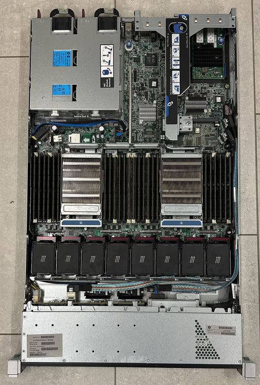 HPE Proliant DL360p G8, 2 CPUs, 384 GB RAM (Gebraucht) in Schafisheim ...