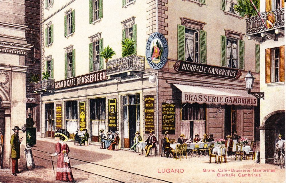 Lugano - Cafè Brasserie Gambrinus | Kaufen auf Ricardo