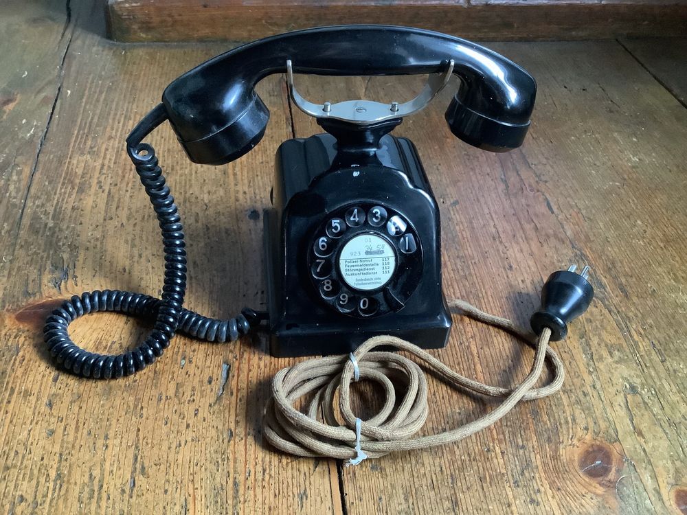Altes Telefon mit Wählscheibe 1935 (Gebraucht) in Flaach für CHF 35 ...