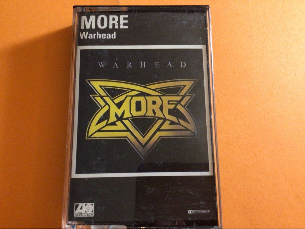 MORE - Warhead MC Kassette Tape Rarität 80er (Gebraucht) in Steinach ...