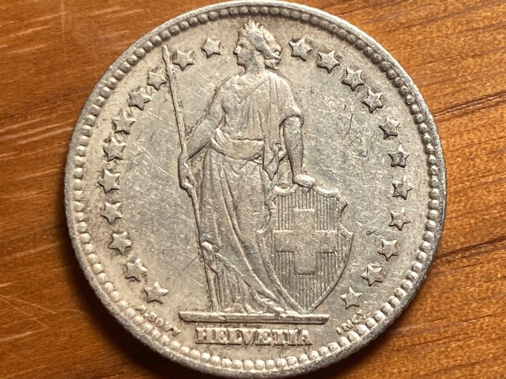 1 Franken Schweiz 1905 Silber | Kaufen auf Ricardo