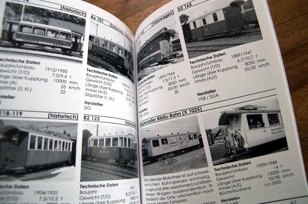 Rollmaterial der Appenzeller Bahnen (Gebraucht) in Schönenwerd für CHF 55 – mit Lieferung auf ...