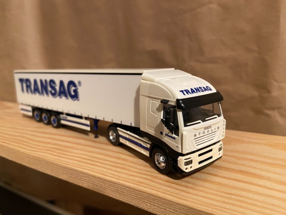 Sattelzug TRANSAG 1:87 Iveco | Kaufen auf Ricardo