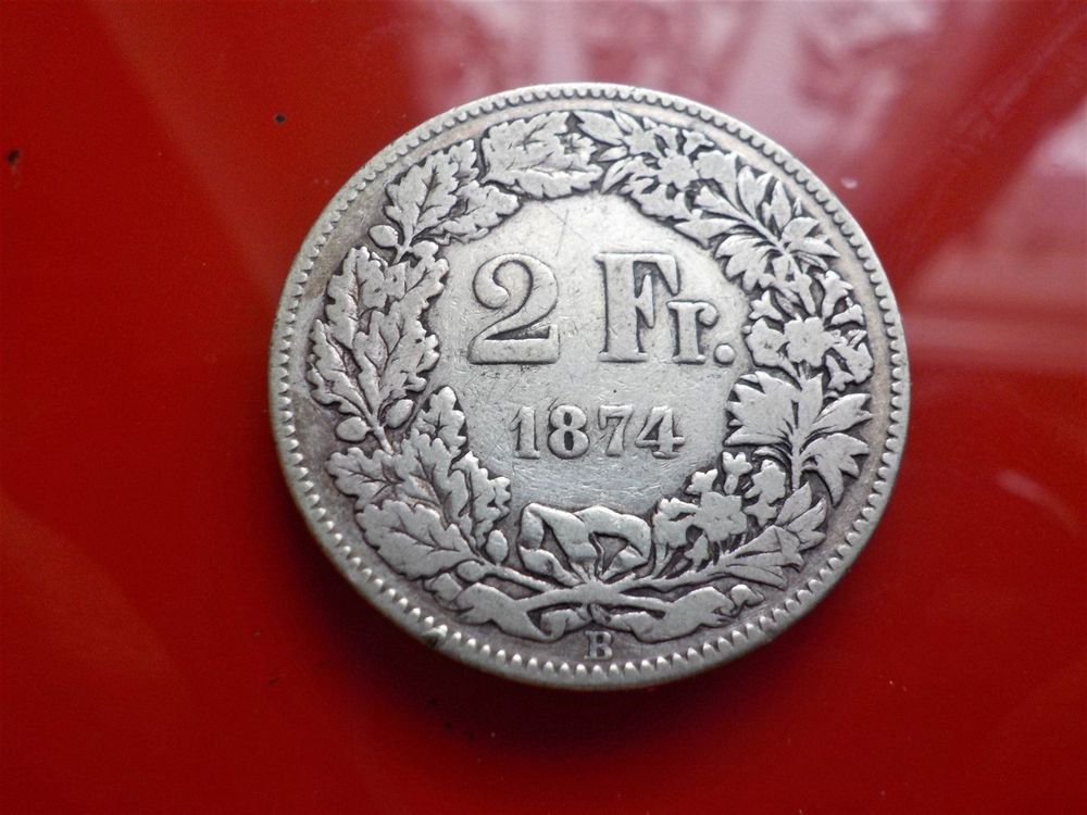 Alter 2 Fränkler 1874 B SILBER Münze | Kaufen auf Ricardo