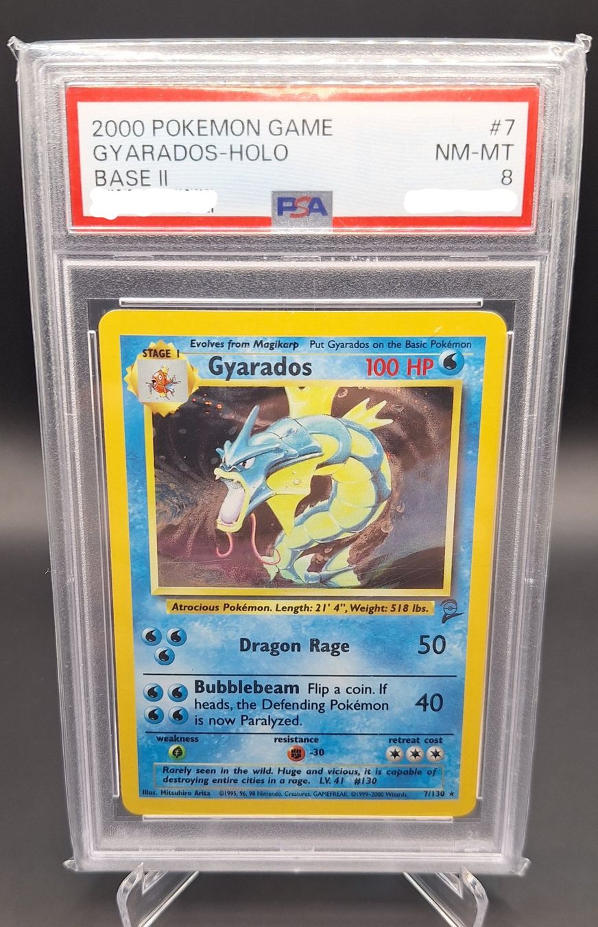 Pokémon Gyarados Holo - Base Set 2 - PSA 8 Top! (Gebraucht) in Naters ...