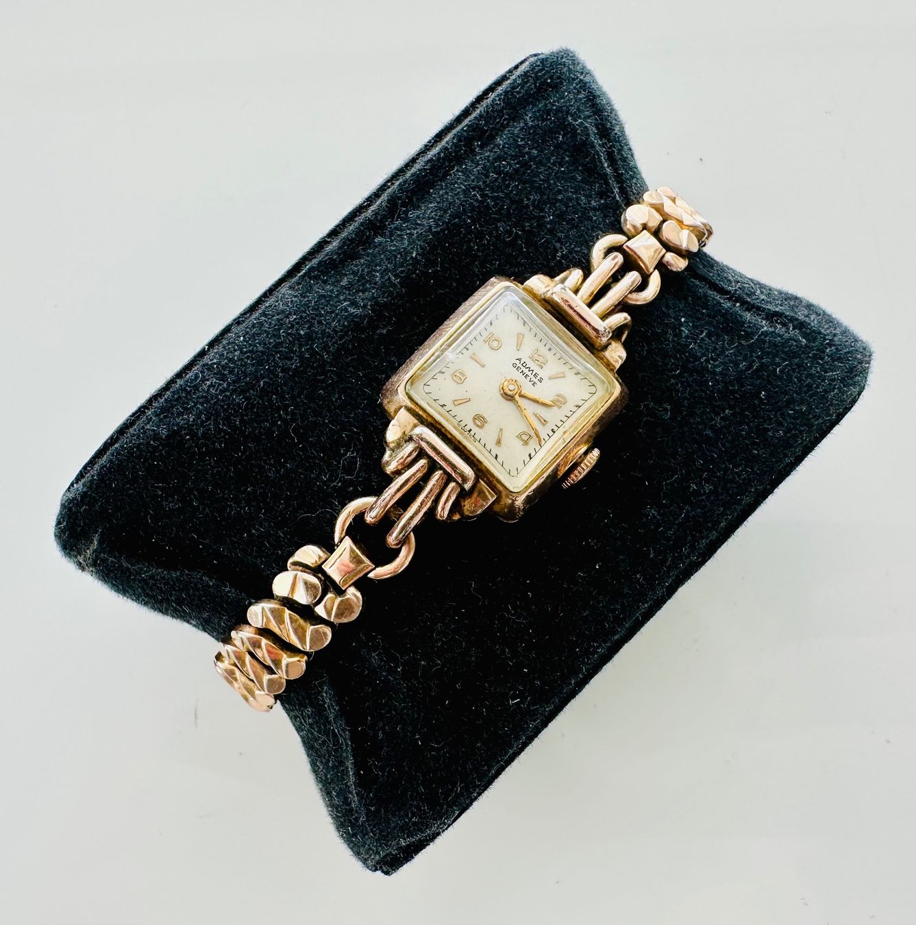 Vintage ADMES GENEVE Mécanique 17 mm en bon état, fonctionne (D ...