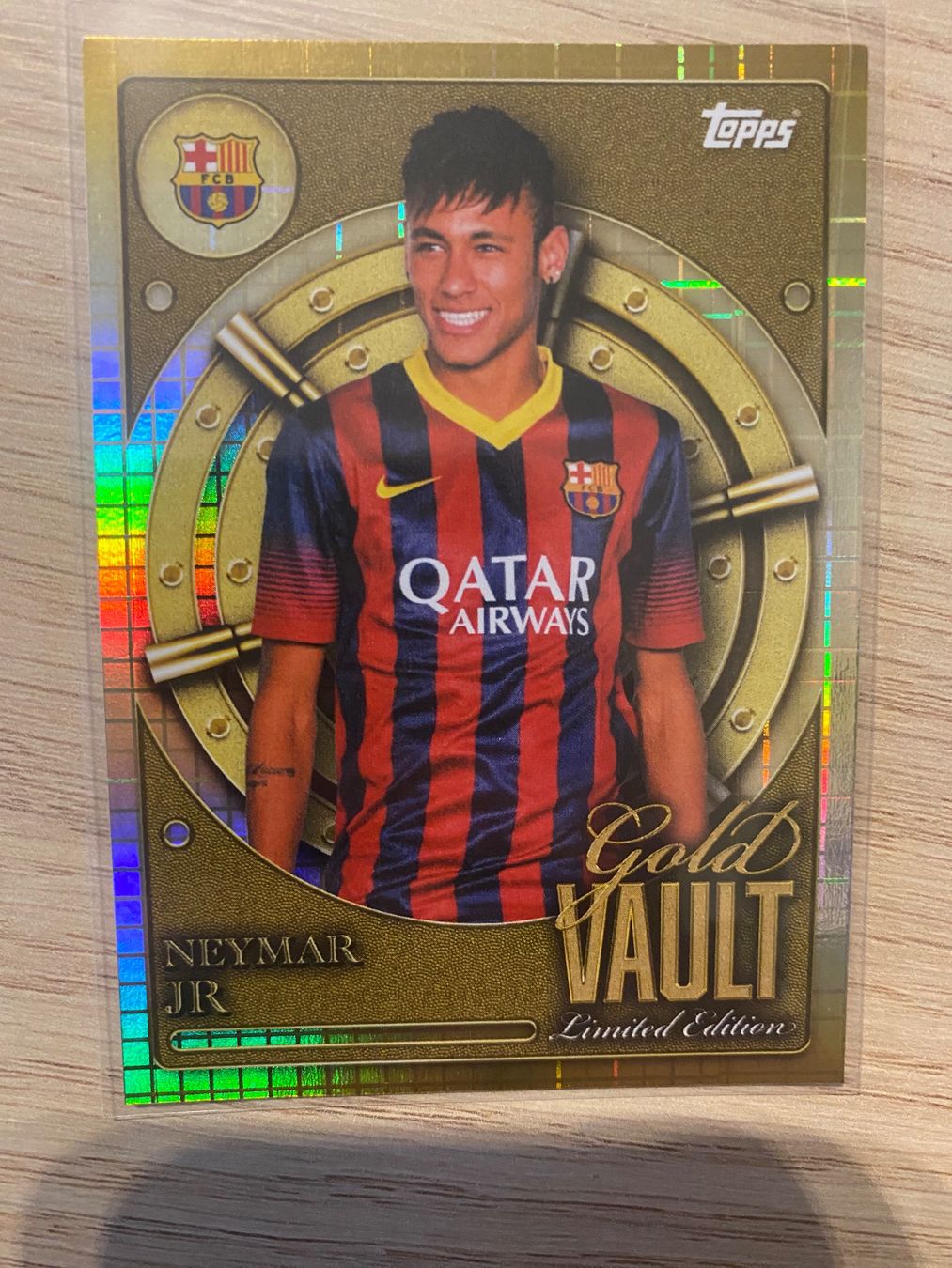 Topps Collector Tin Neymar Jr Gold Vault FC Barcelona (Neu (gemäss ...