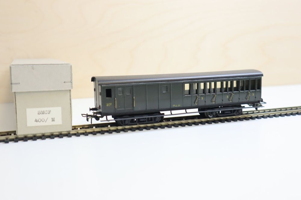 SMCF Abteilwagen / Gepäckwagen H0 - Rarität 400/M (Gebraucht) in ...