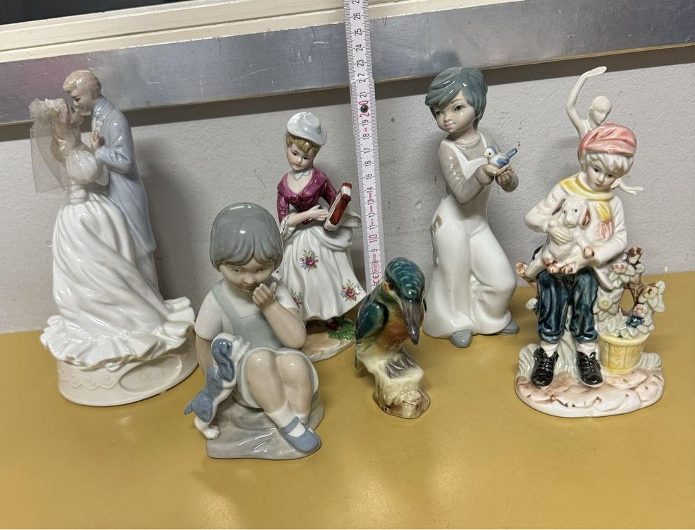 7 St. Porzellan Figuren (Gebraucht) in Schlieren für CHF 10 – mit ...