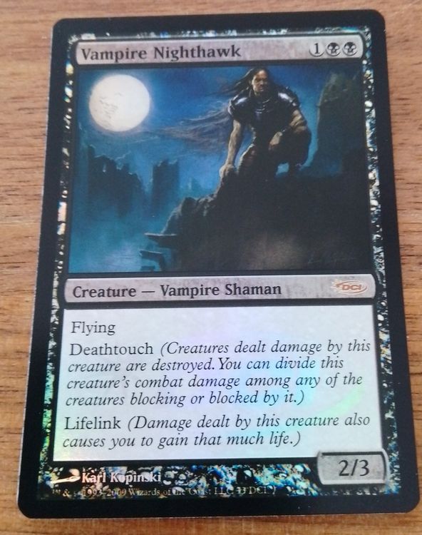 2 x Magic the Gathering Karte Vampire Nighthawk Promos (Gebraucht) in ...