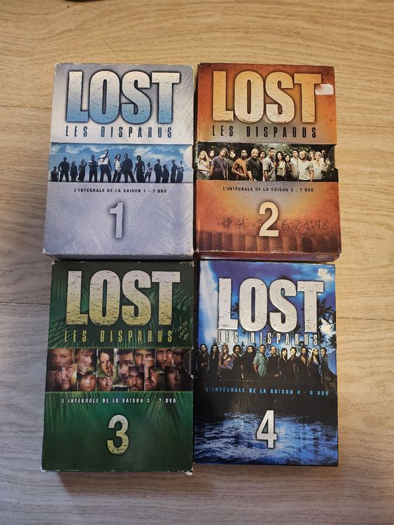 Lost - L'intégrale saisons 1 à 4 en DVD (D'occasion) à La Joux FR pour ...