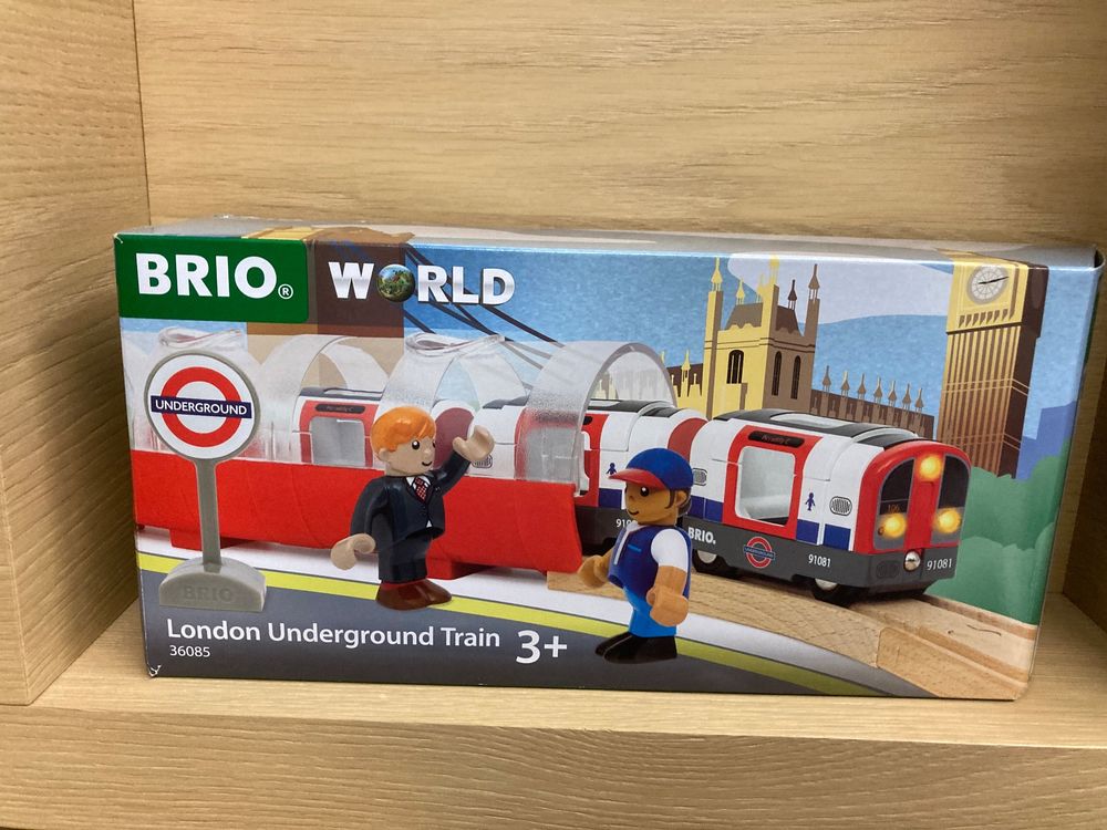 Brio 36085 London Underground Train (neu) (Neu und originalverpackt) in ...
