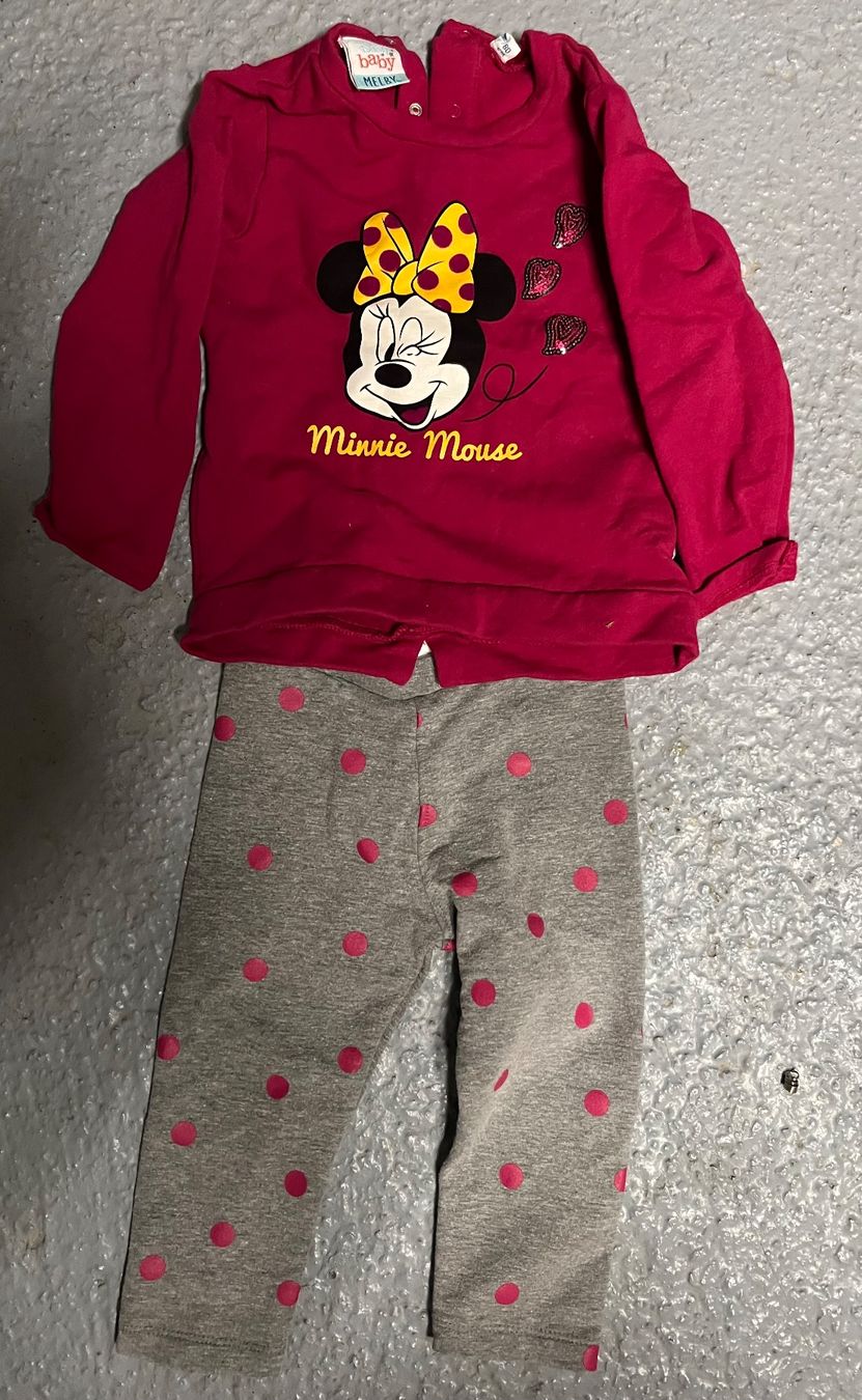 Hose und Pulli in Gr. 80, minnie Mouse (Gebraucht) in Kerns für CHF 7 ...