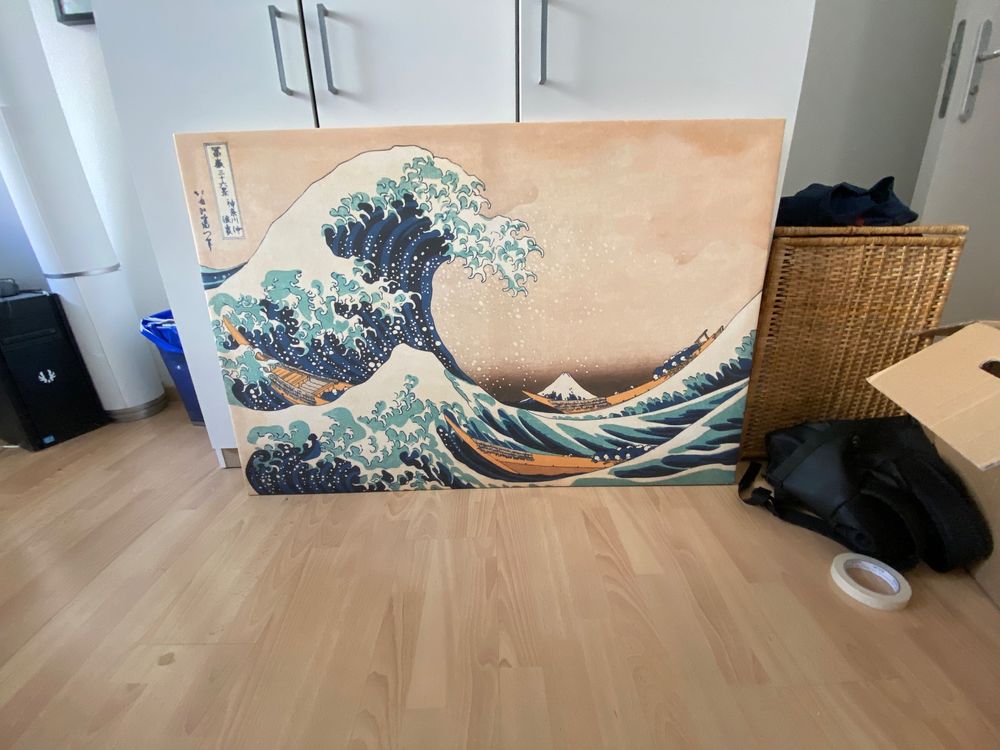 Kanagwa Welle (120cm x 80cm) | Kaufen auf Ricardo