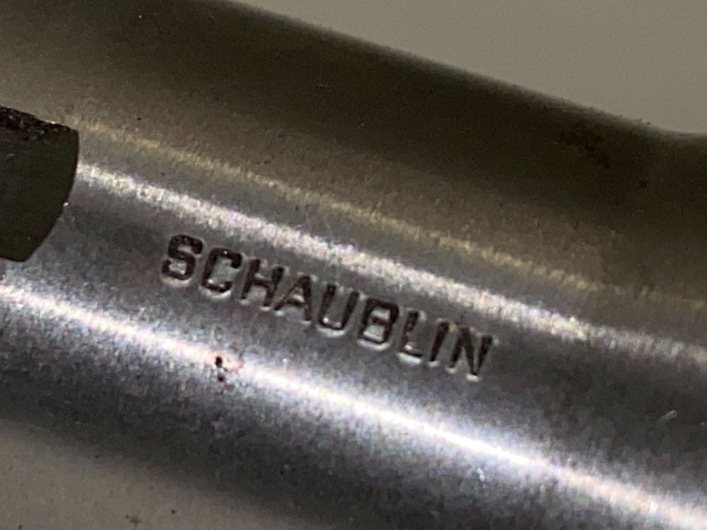 Reduktion Werkzeugaufnahme Schaublin W20 auf MK1 (Gebraucht) in Boswil für CHF 100 – mit ...
