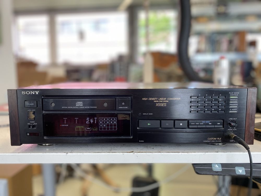 Sony CDP-X55ES High End CD Player | Kaufen auf Ricardo