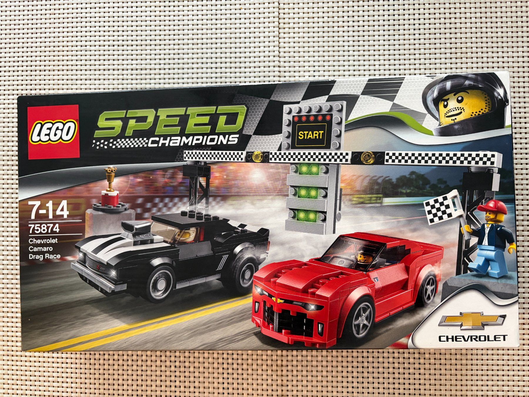 LEGO Speed Champions 75874 Chevrolet Camaro Drag Race NEU (Neu und ...