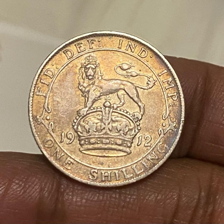 GB 1 Shilling 1912 Silver coin in decent Grade (Gebraucht) in Zürich ...