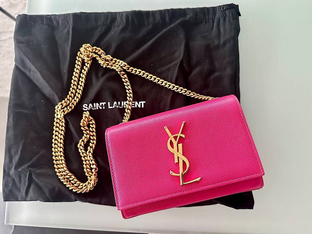 Saint Laurent Tasche "Kate Small" in Pink (Gebraucht) in Meilen für CHF ...