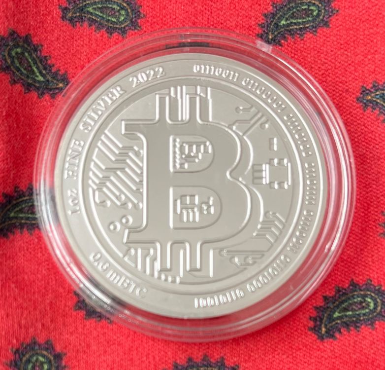 Schöne Münze New Zealand Mint - Bitcoin 2022 Silbermünze | Kaufen auf ...