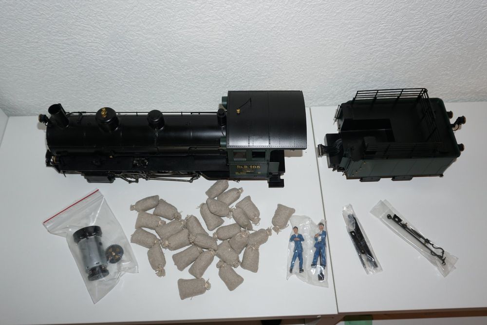 Brawa 10000 - RhB G 4/5 108 Dampflok IIm (Gebraucht) in Matten b ...