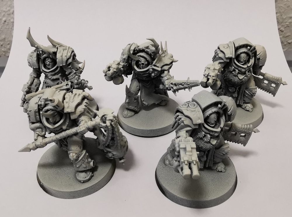 Warhammer 40k Death Guard Blightlord Terminators (Gebraucht) in Bienne ...