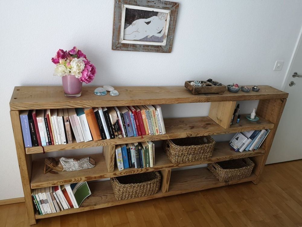 Regal aus recyceltem Baubohlen (Gebraucht) in Nänikon für CHF 150 – nur ...