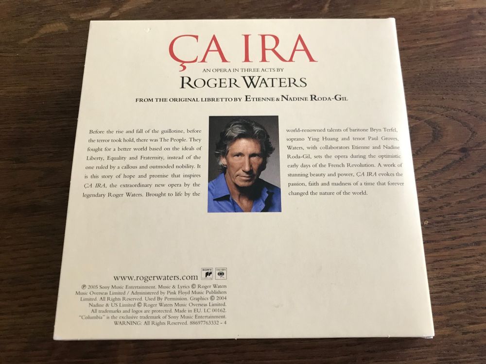 ROGER WATERS ex PINK FLOYD - Ça Ira = There Is Hope (Gebraucht) in ...
