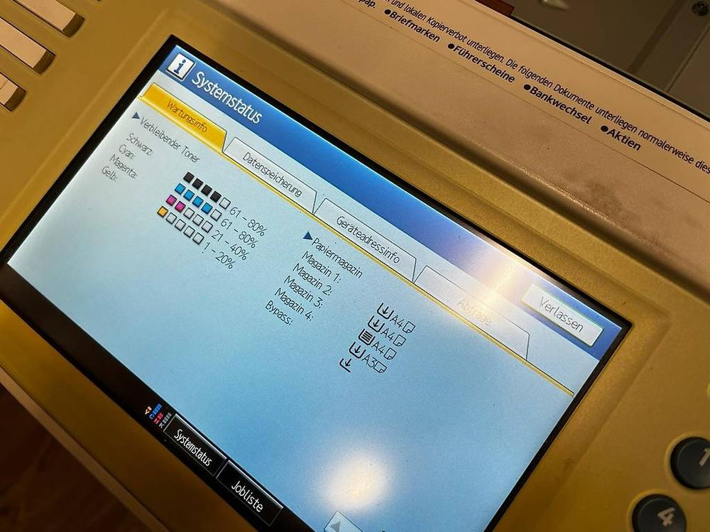 Ricoh MP C2050 Farb-Multifunktionsdrucker - A3/A4 - Laser (Gebraucht ...