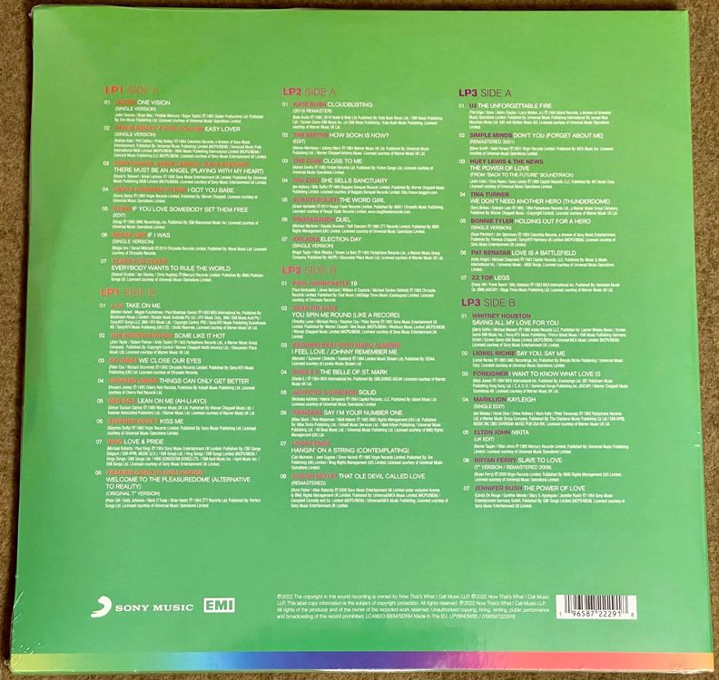 NOW Yearbook 85 3 x LP Green Grünes Vinyl sealed 80er 80s (Neu und originalverpackt) in Aarau ...