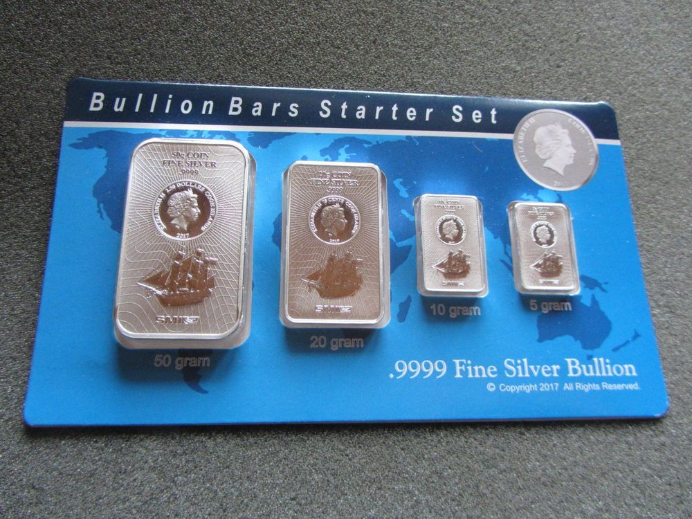 Bullion Bars Starter Set - Feinsilber (Neu und originalverpackt) in für ...