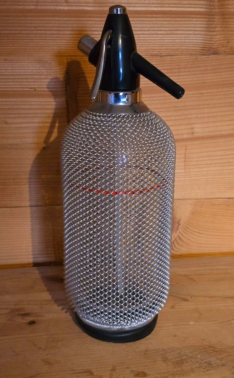 Soda Siphon Flasche Vintage Bar Draht Alkohol Schnapps | Kaufen auf Ricardo