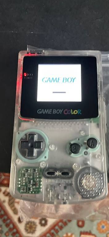 Gameboy Color LCD Display mit Akku Batterie 3 Games (Gebraucht) in ...