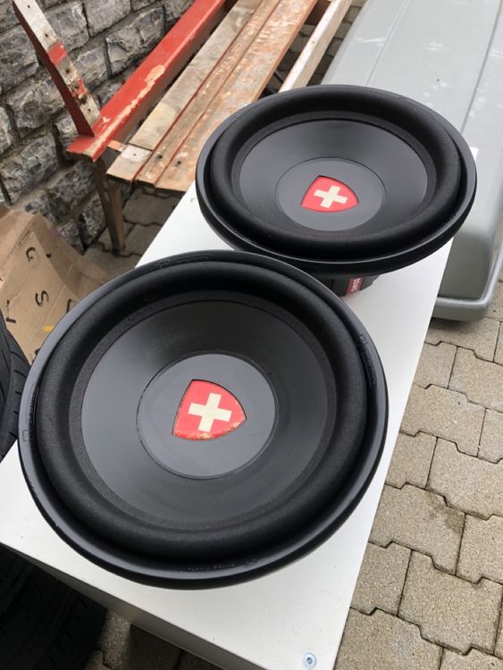 Sehr speziell: 2x Swiss Audio Subwoofer 30cm (Gebraucht) in Bönigen für ...