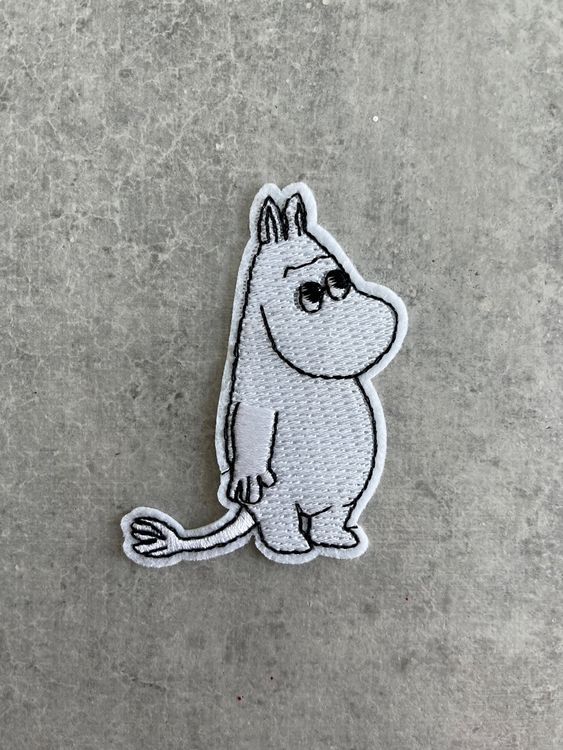 Mumin Moomin Aufnäher Mumin stehend - NEU (Neu und originalverpackt) in ...